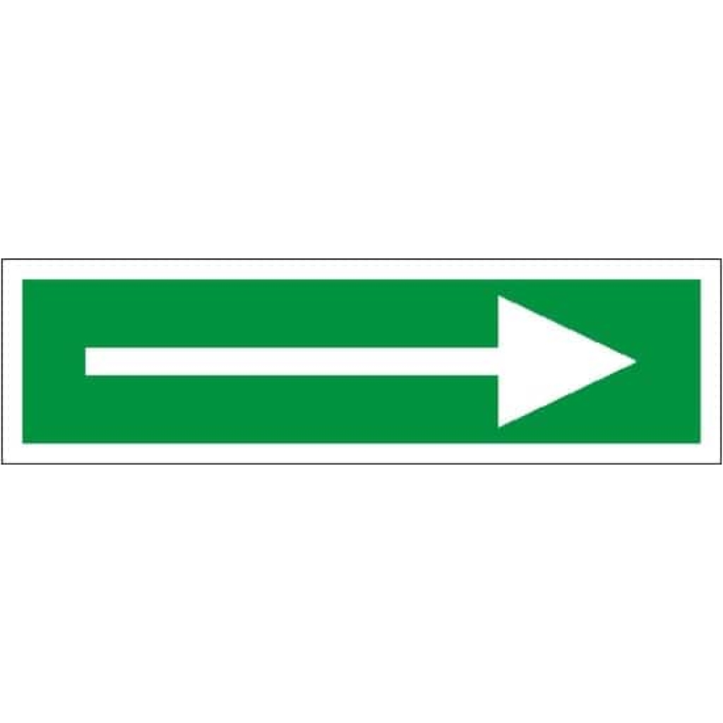 Pil Rett, 20x5, Etterlysende Skilt - Varselbutikken.no